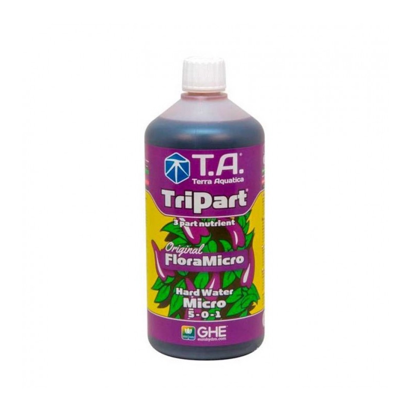 Tripart Micro Agua dura Terra Aquatica (GHE Floramicro)